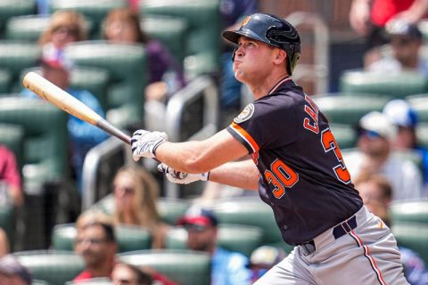 Kerry Carpenter returns to Tigers after two-game rehab stint