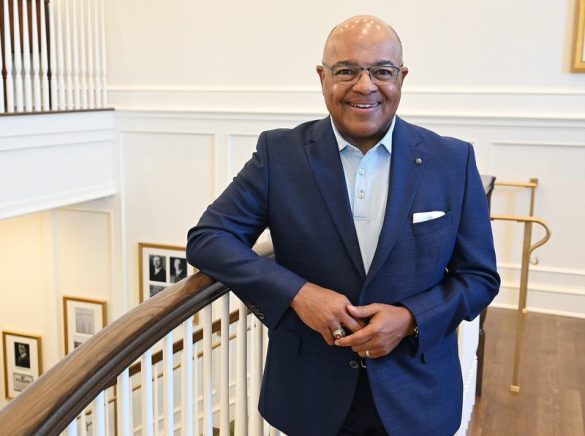 Mike Tirico called the biggest games, and soaked them in, for a change