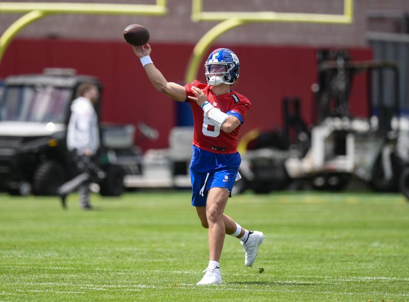 New York Giants' Jaxson Dart predicted to put up modest stats in 2025