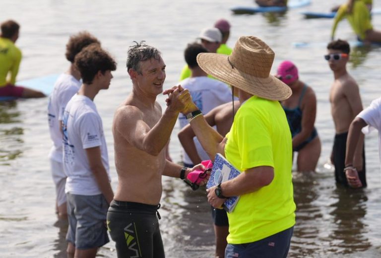 Larchmont Shore Club holds Swim Across America Long Island Sound. See ...