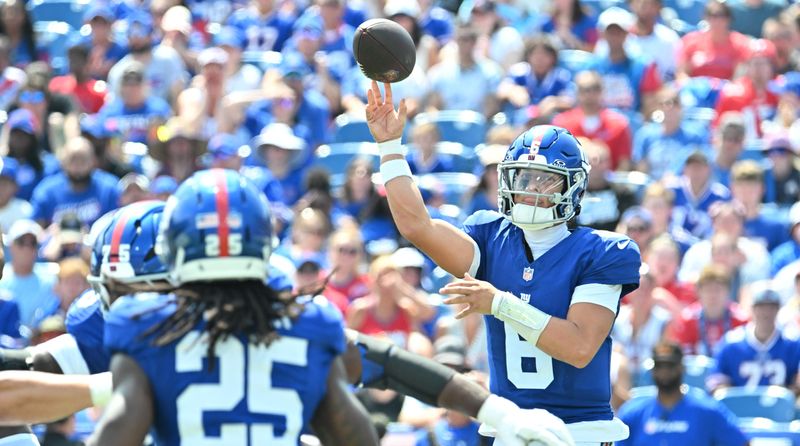 See it: Giants' Jaxson Dart shared wholesome moment with Mother after ...