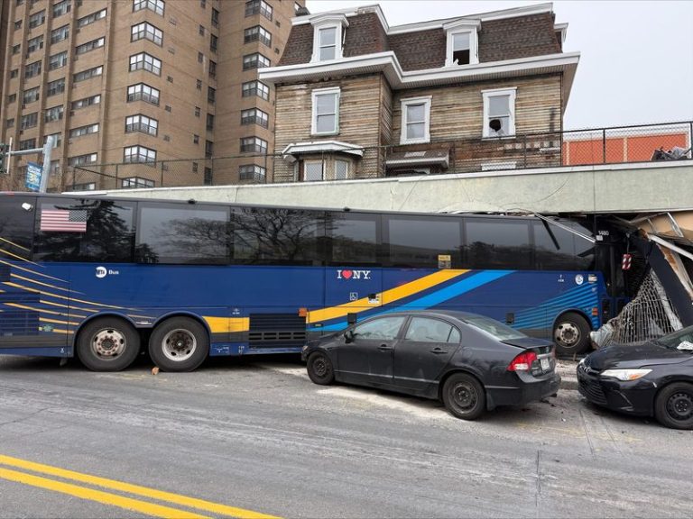 MTA bus crashes into Yonkers business. What we know