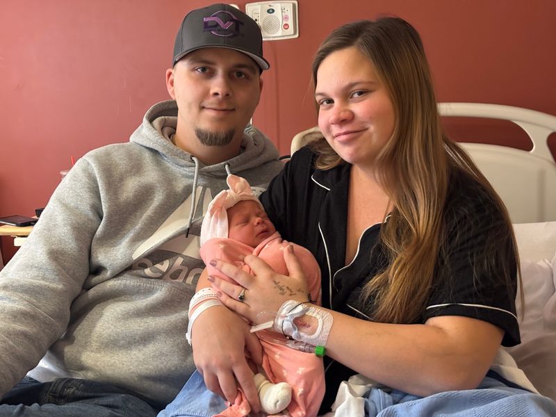 Arnot Health welcomes first baby of 2026 at Arnot Ogden Medical Center