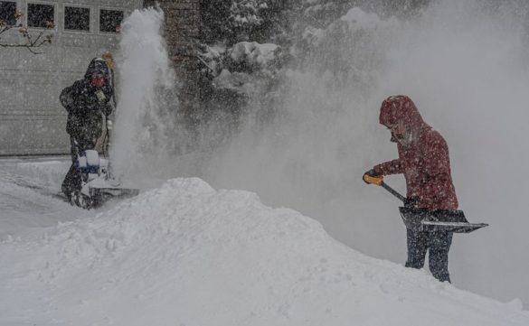 How much snow has fallen in New York? See early totals as storm continues