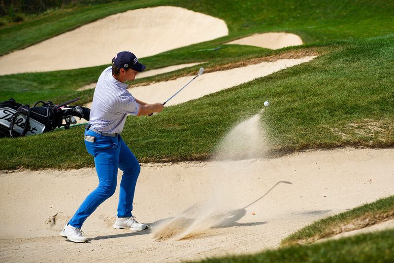 Neal Shipley, Korn Ferry Tour at Ohio State Scarlet golf course this week