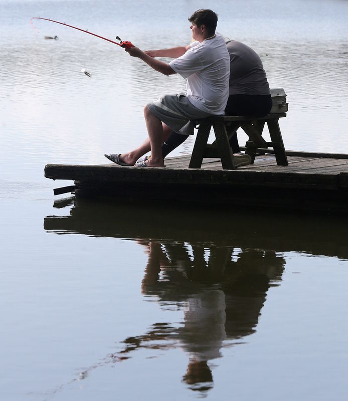 A summer fish story. Here are some great shoreline fishing spots in ...