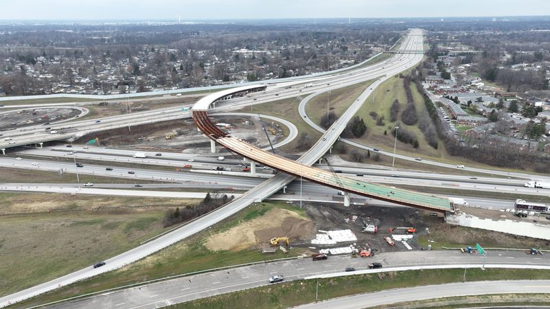 New flyover ramp opening soon at I-70/I-270 interchange in Columbus