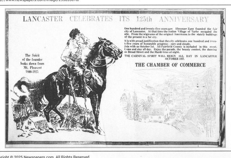 Remember When: Lancaster celebrated its 125th anniversary in 1925