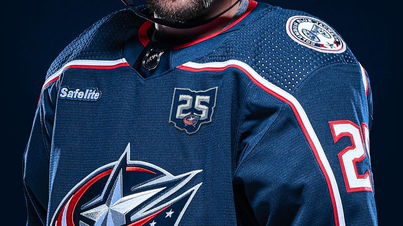 Columbus Blue Jackets reveal 25th anniversary logo for 2025-26 NHL season