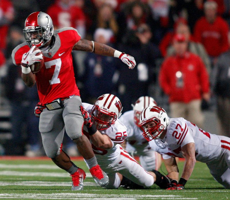 Former Ohio State football RB Jordan Hall appears in court after gas ...