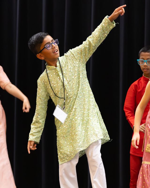 Kids get to celebrate Indian heritage with dancing, language, yoga at ...