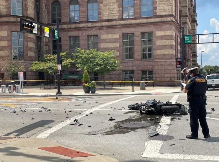 Motorcyclist killed in crash near City Hall identified
