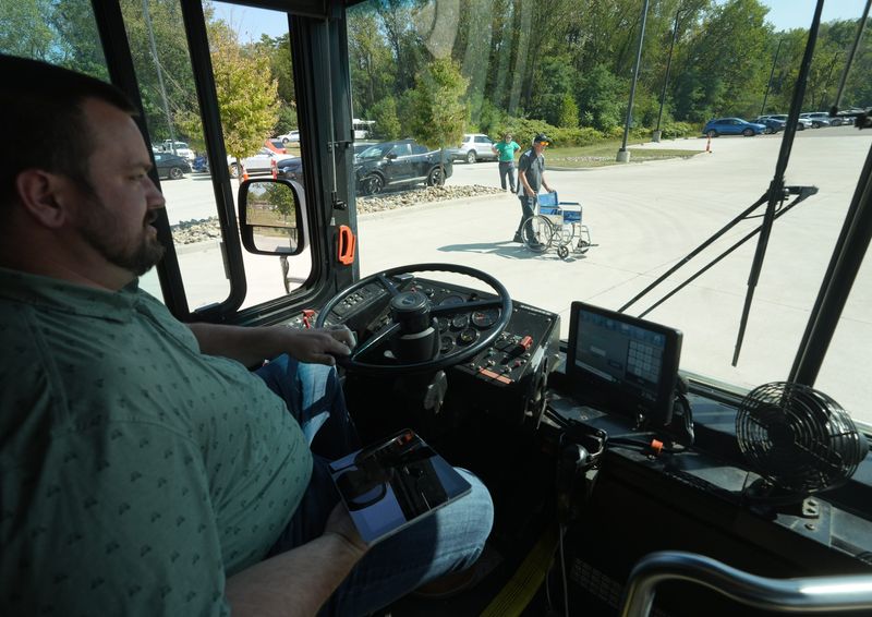 SARTA showcases the new anti-collision bus technology coming soon to ...