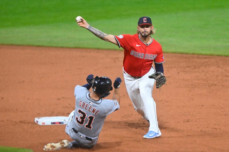 What is Cleveland Guardians magic number after beating the Tigers again?