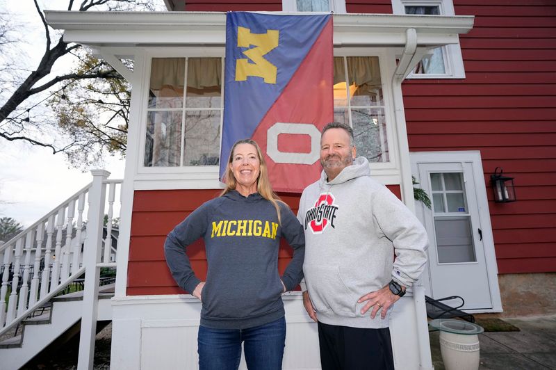 How one Ohio State-Michigan couple endures as a house divided in Columbus