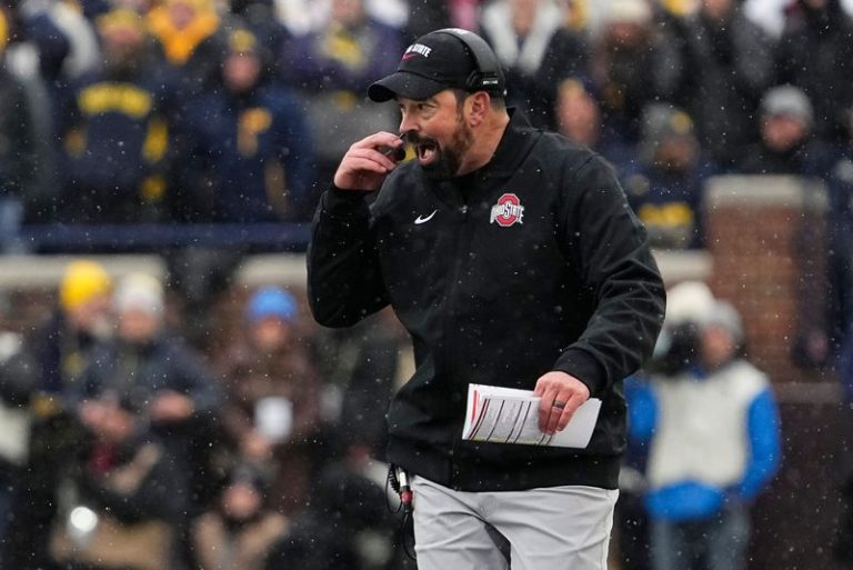 Ohio State coach Ryan Day said he wanted to 'win with humility' over UM