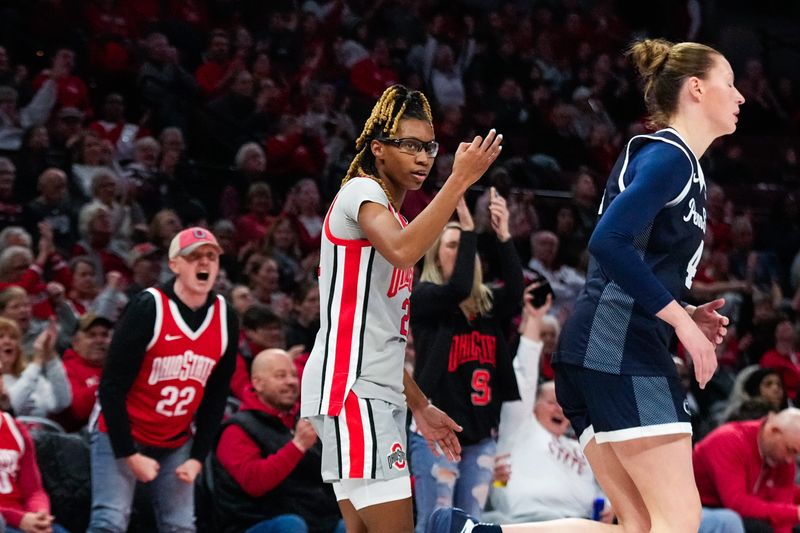 No. 14 Ohio State women's basketball routs Penn State in Big Ten play
