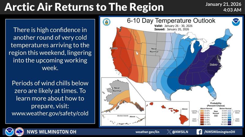 How much snow will eastern Ohio see this weekend? Winter storm watch ...