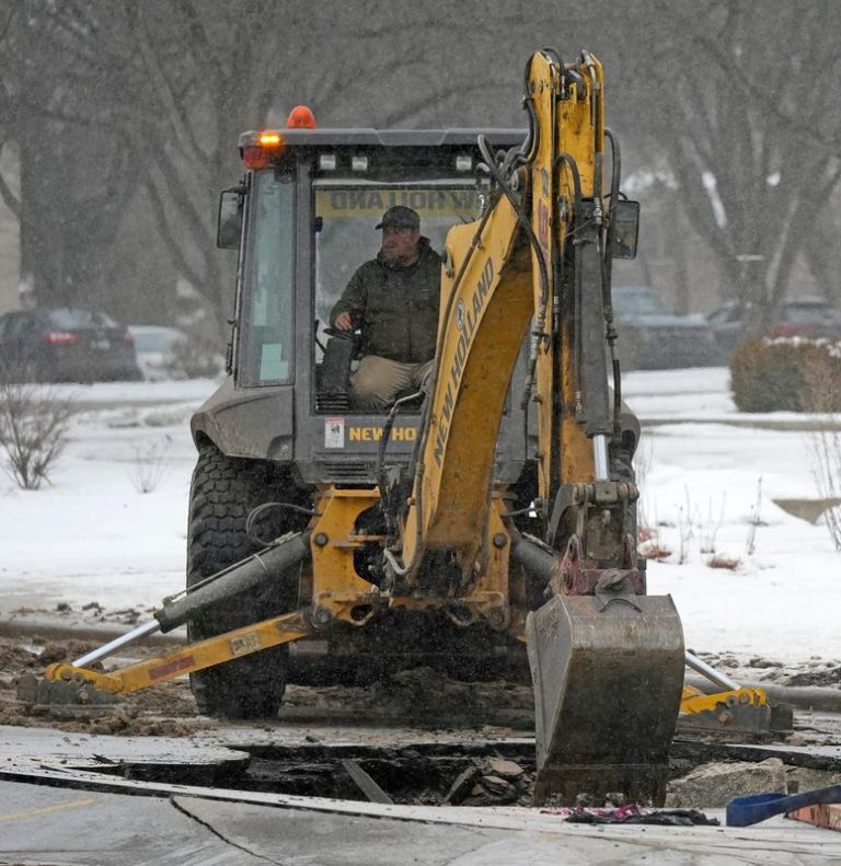 Akron water main breaks set a furious pace in 2025, city says