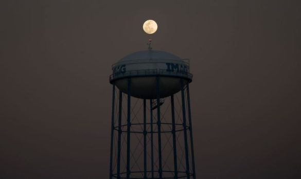 Timeline for rare May 2026 blue moon micromoon event