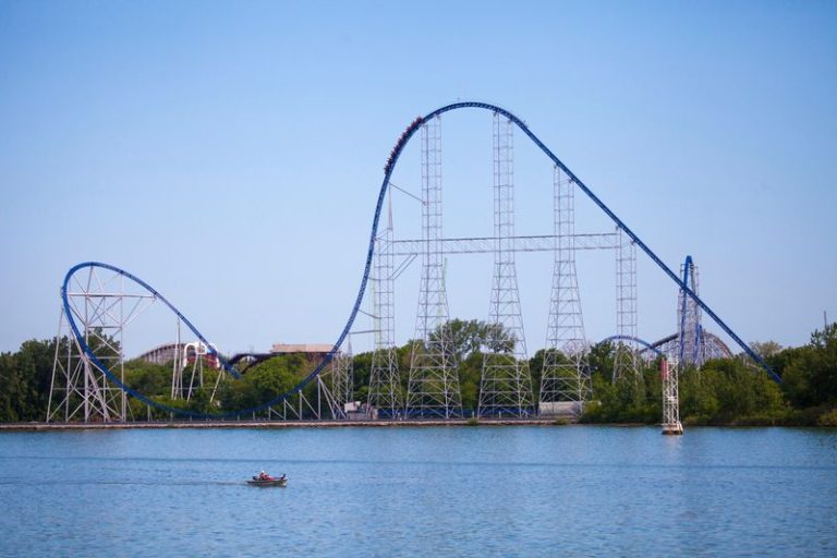 Influencer banned after eating chicken nuggets on Cedar Point coaster