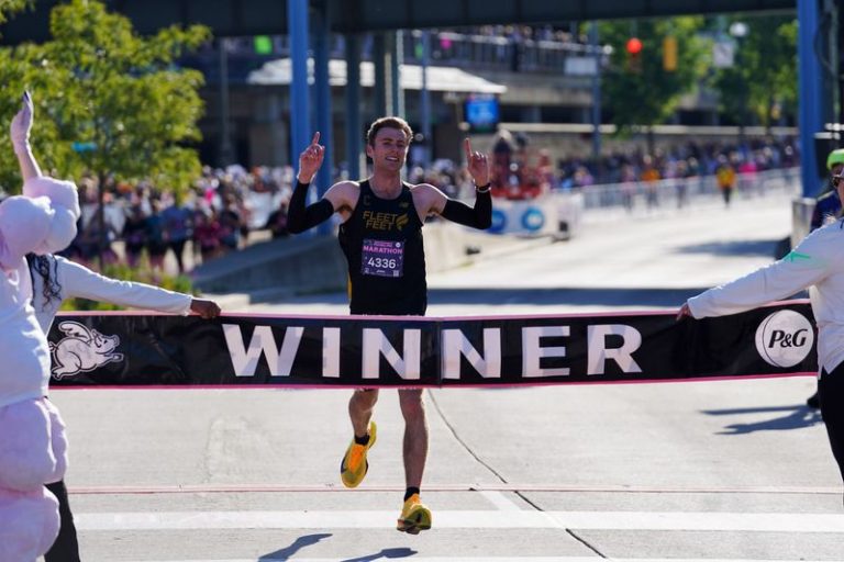 Zach Kreft breaks 20-year Flying Pig record in marathon win