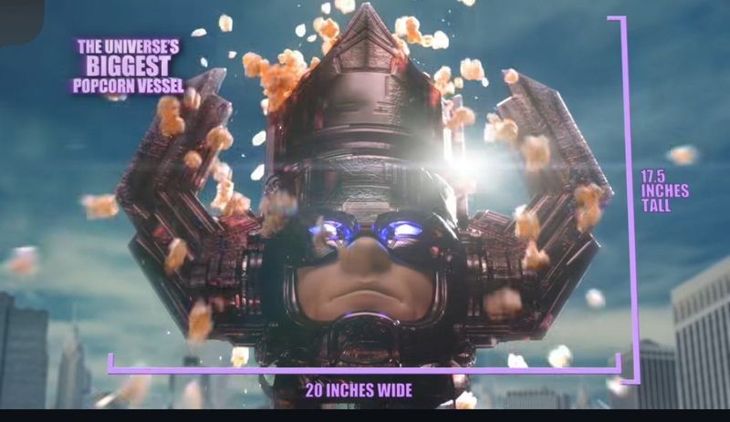 First look: 'Fantastic Four: First Steps' popcorn bucket unveiled for ...