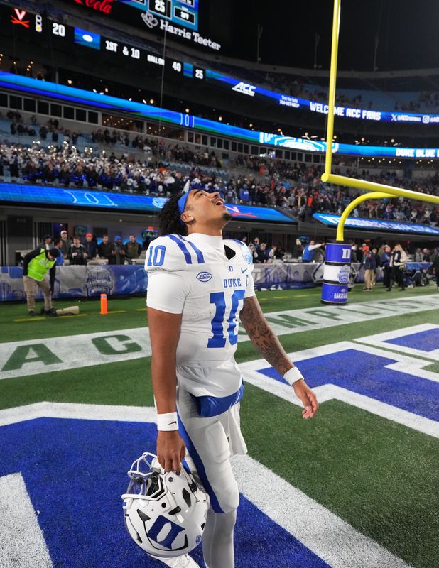 2025 Sun Bowl participant Duke gets good news on QB Darian Mensah