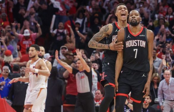 ‘Dream come true’: Younger Rockets savor seeing Kevin Durant’s heroics