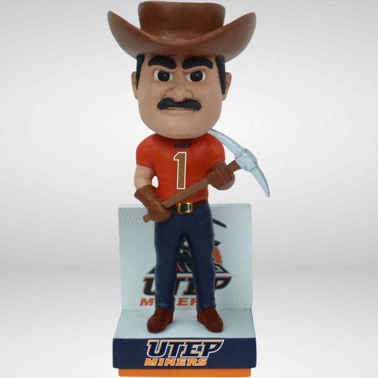 UTEP Paydirt Pete bobblehead unveiled on National Bobblehead Day
