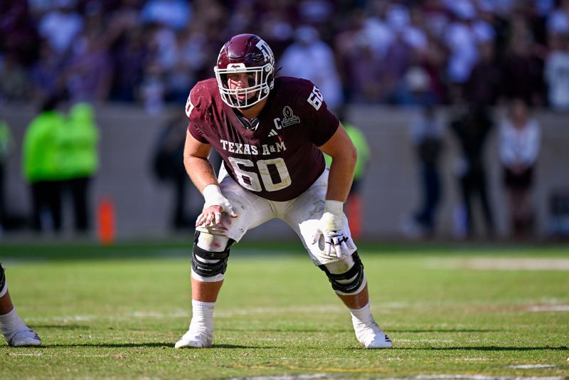Texas A&M senior OT officially declares for the 2026 NFL Draft