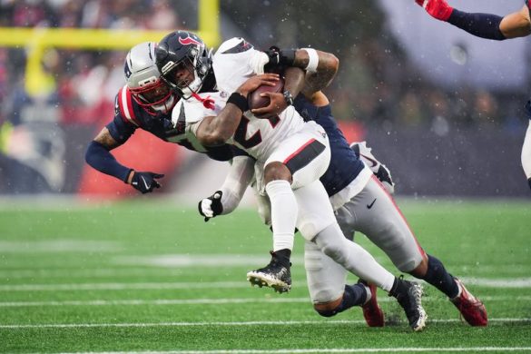 Texans RB Woody Marks slapped with fine for hit in loss to Patriots