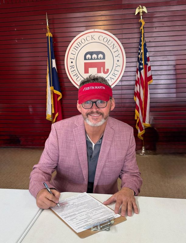 Read Lubbock Commissioner P2 GOP primary candidate Justin Martin's ...