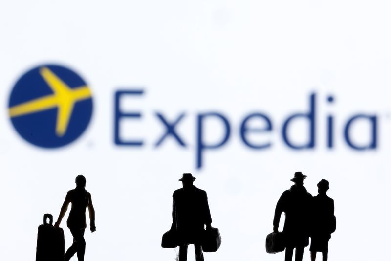 Expedia shares soar on upbeat forecast, US travel rebound