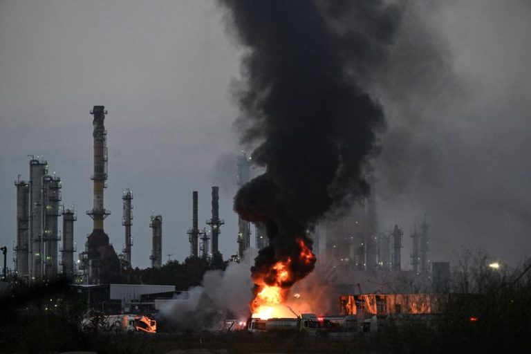 Israel's Haifa-based Bazan group says all refinery facilities shut down ...