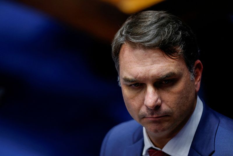 Bolsonaro's senator son touts father's backing for 2026 Brazil ...