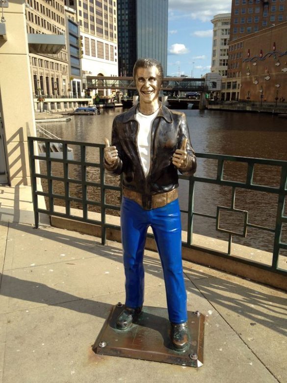 The Onion says Milwaukee removed Bronze Fonz in a break with city's ...
