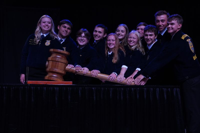 Meet the 2025-26 Wisconsin FFA officer team who will lead the state's ...