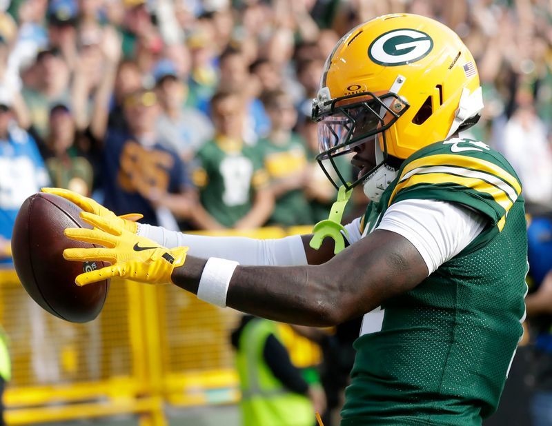 Jayden Reed clearly had some fun watching the Packers beat the Steelers