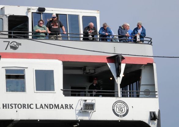 SS Badger hits another boat while docking in Ludington, but its 2025 ...