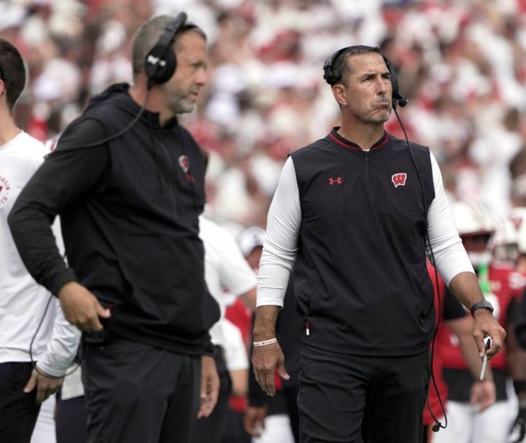 Wisconsin AD Chris McIntosh weighs in on Luke Fickell after fans chant ...