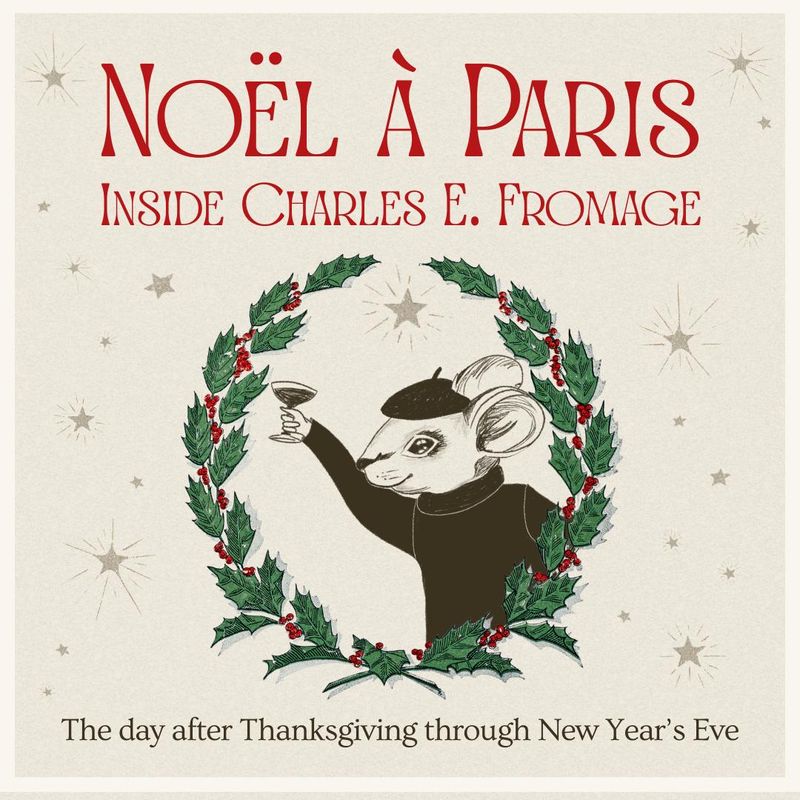 Charles E. Fromage to become mid-century Parisian cafe during holiday ...