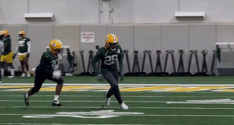 Is new Packers cornerback Trevon Diggs participating in Jan. 1 practice?