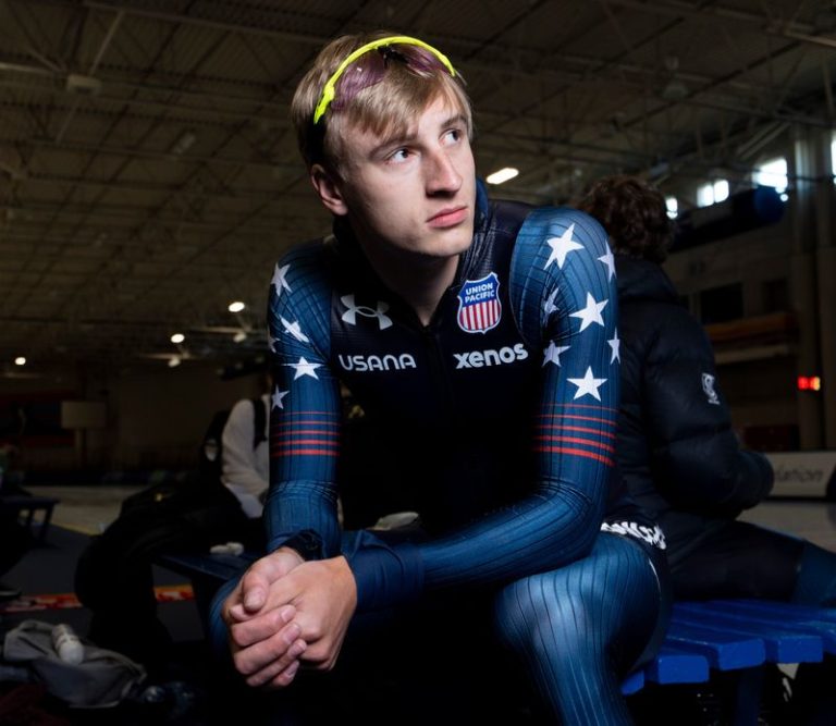 Who is Jordan Stolz? Speed skating star, Kewaskum native in Winter Olympics