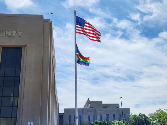 Appleton man doused Pride flag in gasoline, deputies say